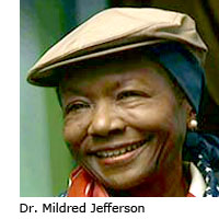 Dr. Mildred Jefferson - Champion for Life | Mary Walker